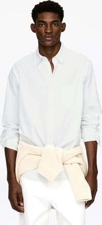 Arket Legeres Popeline-Hemd -Weiß