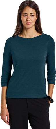 Street One Damen Shirt mit U-Boot-Ausschnitt