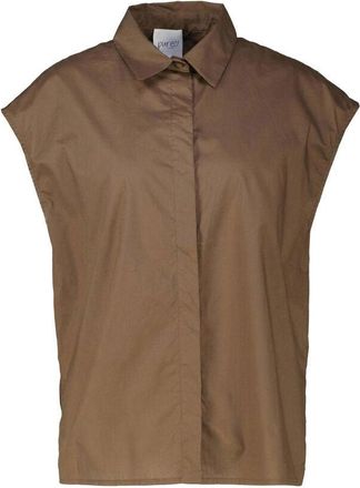Pure Damen Hemdbluse aus Baumwolle