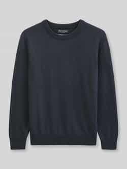 Marc O'Polo Regular Fit Pullover aus Baumwoll-Mix mir Schurwoll-Anteil