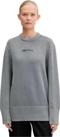 Karl Lagerfeld Damen, Strickwaren, Grau, XSGr&ouml;&szlig;e