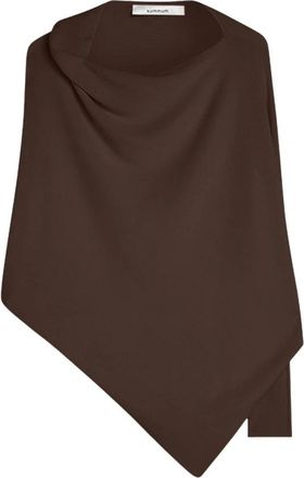 Summum Asymmetrischer Pullover - - Knitwear - Damen - Braun - S