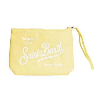 MC2 Saint Barth Homme, Sacs, Jaune, Taille: ONE Size Aline Nylon Classic Pochette