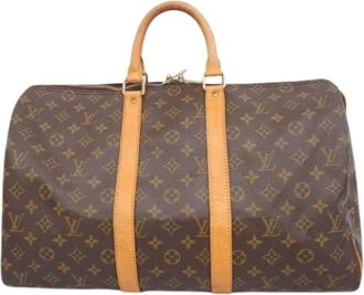 Louis Vuitton unisex, Pre-owned, Brun, Taille: ONE Size Sac Week-end Vintage Pre-owned