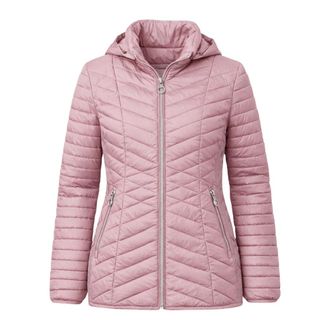 Danwear Katja Hybrid Jacke - - Jackets - Damen - Rosa - 5XL