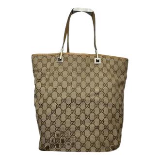 Gucci Pre-owned Baumwolltasche - - Pre-owned - Damen - Beige - ONE SIZE