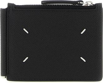 Maison Margiela Homme, Accessoires, Noir, Taille: ONE Size Portefeuille Pince &agrave; Billets