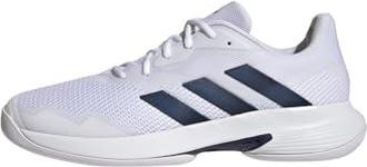adidas Adidas Homme CourtJam Control Tennis Shoes, Cloud White/Team Navy/Cloud White, 44 EU