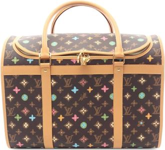 Louis Vuitton 1990-2010 Tyler The Creator Monogram Craggy Saksiyan NM boston bag - Braun