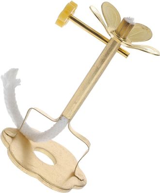 BESPORTBLE Verstellbarer Dochtst&auml;nder aus Aluminiumlegierung f&uuml;r &Ouml;llampen Buddhistische Lampendocht Halterung in Gro&szlig;er Gr&ouml;&szlig;e Langlebiger Dochthalter f&uuml;r Tempel 