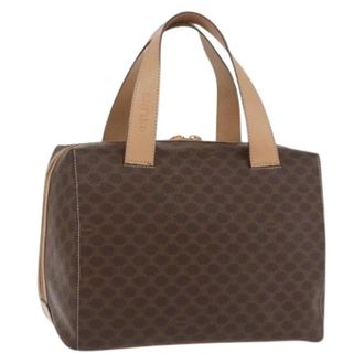 Celine Sac Boston Vintage Pre-owned - Femme - Pre-owned - Brun - Taille: ONE Size
