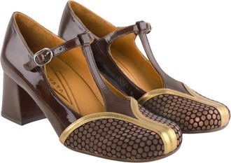 Chie Mihara Femme, Chaussures, Brun, Taille: 38 EU Elegante Mary Jane