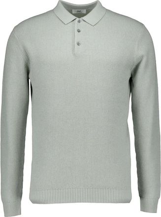Gentiluomo Homme, Tops, Vert, Taille: XL Polo 3 Buttons LS
