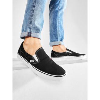 Vans Sneakers aus Stoff Vans Classic Slip-On VN-0EYEBLK Schwarz