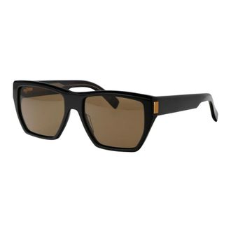 Dunhill Rechteckige Sonnenbrille - - Accessories - Herren - Schwarzk - 56 MM