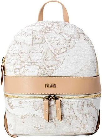 Alviero Martini 1A Classe Femme, Sacs, Blanc, Taille: ONE Size Sac &agrave; Dos en Similicuir Blanc Collection Printemps/&Eacute;t&eacute;