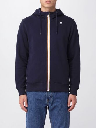 K-Way Sweat zipp&eacute; &agrave; capuche en tissu technique extensible pour homme