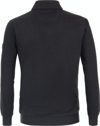 Casamoda Sweatjacke Mit modisch gesteppter Vorderseite