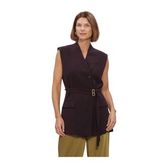 Beaumont Amsterdam Fran Gilet - - Jackets - Damen - Lila - L