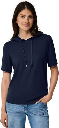 Cecil Damen Crepe Hoodie-Shirt