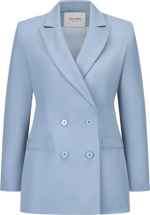 Nicowa Blazer CORNOVA, Twill Material-Mix, made in Italy