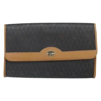 Dior Pre-owned Vintage cha&icirc;ne nid dabeille - Femme - Pre-owned - Noir - Taille: ONE Size