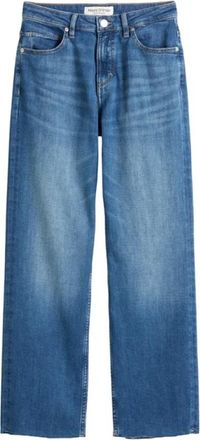 Marc O'Polo Straight Leg Jeans High Waist - - Jeans - Damen - Blau - W29 L34