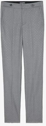 Zadig&Voltaire Pantalon Panny - Femme - Pantalons - Gris - Taille: 34 FR