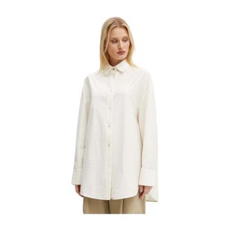 &Aacute;eron Oversize Shirt - - Blouses & Shirts - Damen - Beige - M