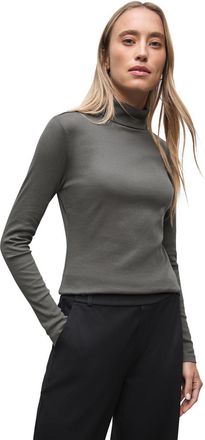 Street One Basic Rollkragenshirt Gravel Grey 46