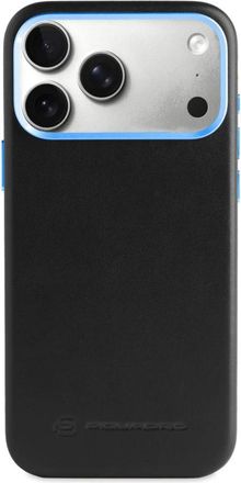 Piquadro Leder MagSafe H&uuml;lle f&uuml;r iPhone 18 Pro Max 6-9 - - Accessories - unisex - Schwarzk - ONE SIZE