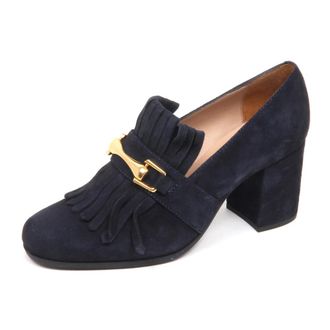 Unisa Fransen-Wildlederschuh - - Shoes - Damen - Blau - 35 EU