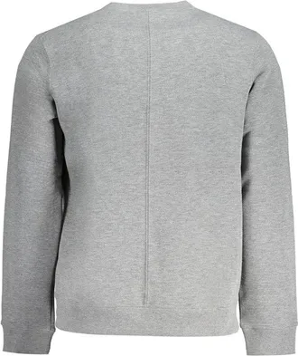 Calvin Klein Crew-Neck Cotton-Blend Sweatshirt - Gray