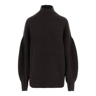 Carven Damen, Strickwaren, Braun, SGr&ouml;&szlig;e