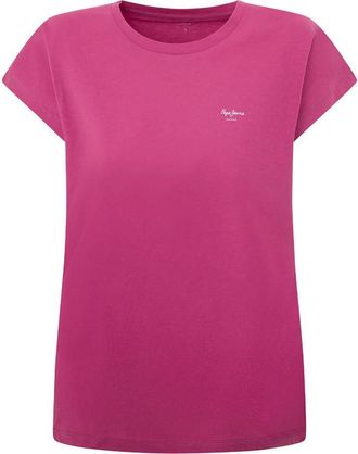 Pepe Jeans London Damen Lory T-Shirt, Pink (English Rose Pink), S