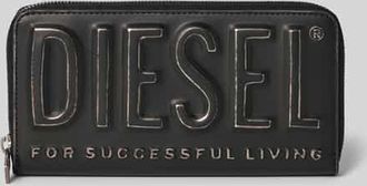 Diesel Portemonnaie mit Label-Detail