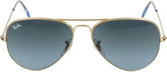 Ray-Ban unisex, Accessoires, Jaune, Taille: 55 MM Lunettes de soleil Aviator