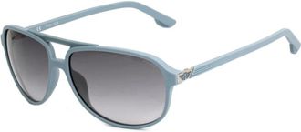 Police Homme, Accessoires, Gris, Taille: ONE Size Lunettes de soleil grises injection Filtre UV 2