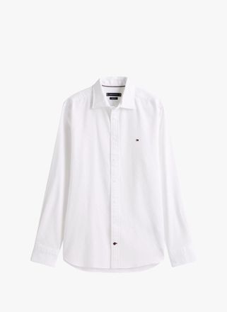 Tommy Hilfiger Chemise gauffr&eacute;e en coton m&eacute;lang&eacute;e