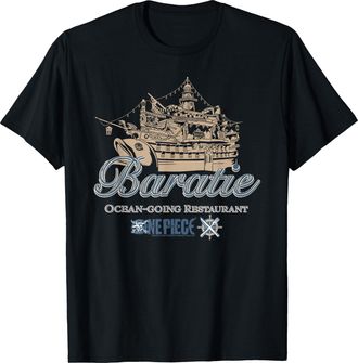 OnePiece Baratie Zeffs Ocean Going Restaurant Anime T-Shirt