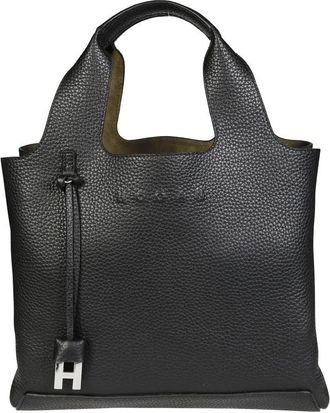 Hogan Shopper & Totes - Structured Pebbled Shoulder Bag With Versatile Des - Gr. unisize - in Schwarz - für Damen