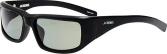 Jacquemus Aero Sonnenbrille - - Accessories - unisex - Schwarzk - 58 MM