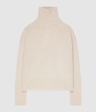 Vanessa Bruno Pull Col Roulé Malo Écru