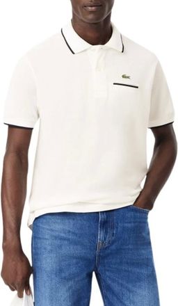 Lacoste Homme, Tops, Blanc, Taille: XL Polo Uomo Lacoste