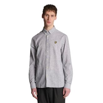 Lyle & Scott Homme, Chemises, Bleu, Taille: 2XL Casual Chemises