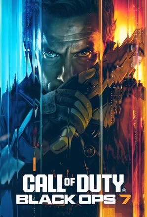 Generico CallofDutyBlackOps 7 Dekoratives Aluminium-Poster, Spielposter, Wandkunst mit Dual-Effekt von Eis und Feuer, Gaming-Dekoration