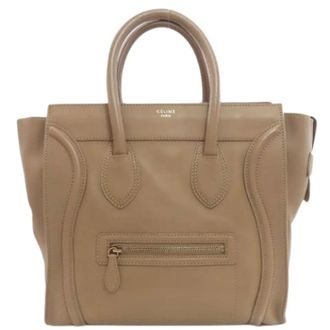 Celine Tote Vintage Pre-owned - Femme - Pre-owned - Brun - Taille: ONE Size