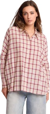 Kocca Femme, Blouses et Chemises, Multicolore, Taille: 36 FR Camicia over a quadri