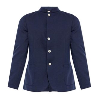 Eleventy Turtleneck Blazer - - Jackets - Herren - Blau - XL