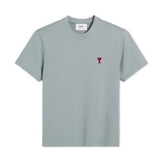 Ami ADC Baumwoll-T-Shirt - - Tops - Herren - Blau - XS
